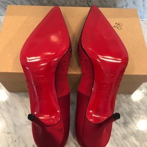 Christian Louboutin | Shoes | Brand New Christian Louboutin Red Pointy ...